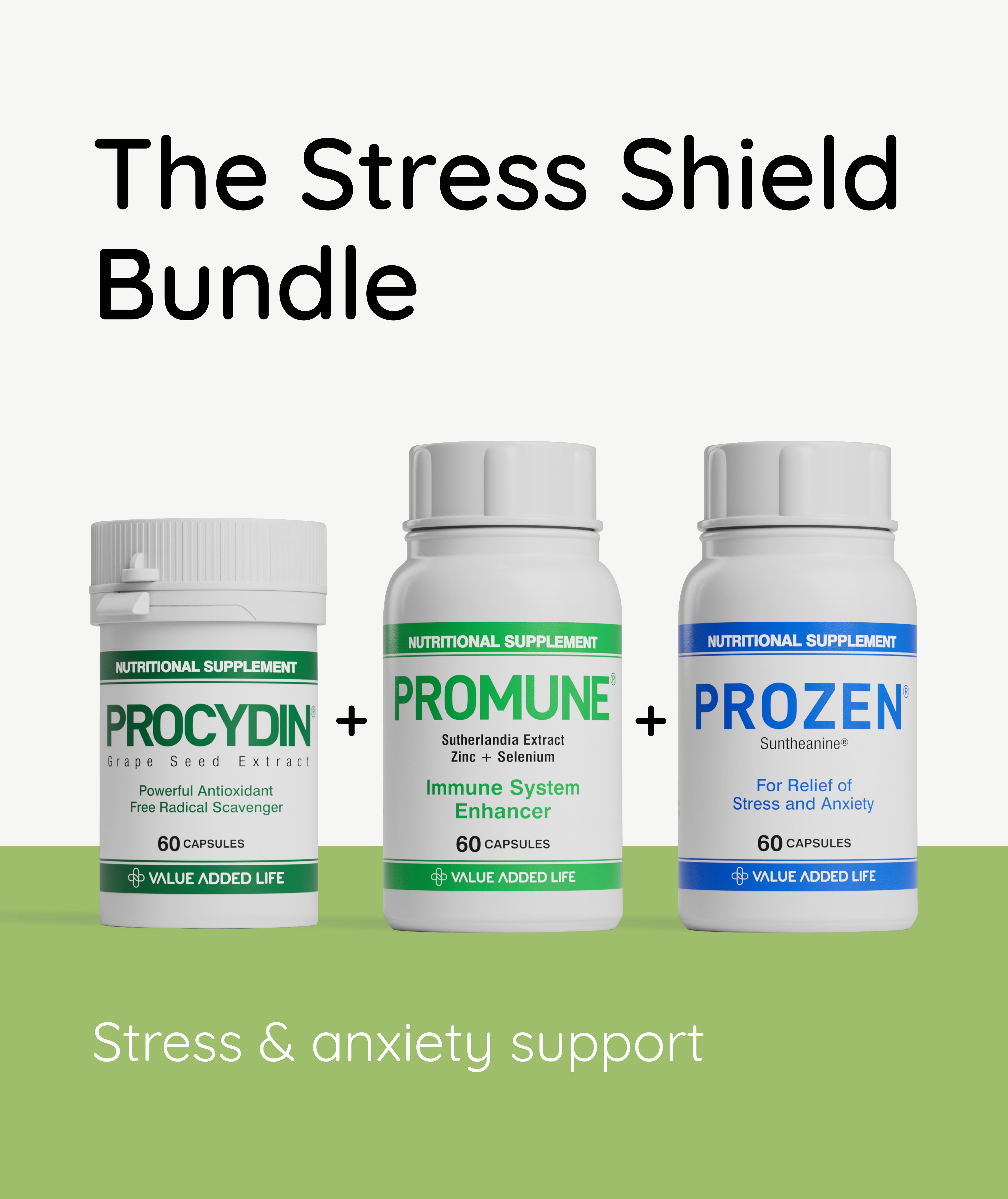 Stress Shield Bundle – Value Added Life